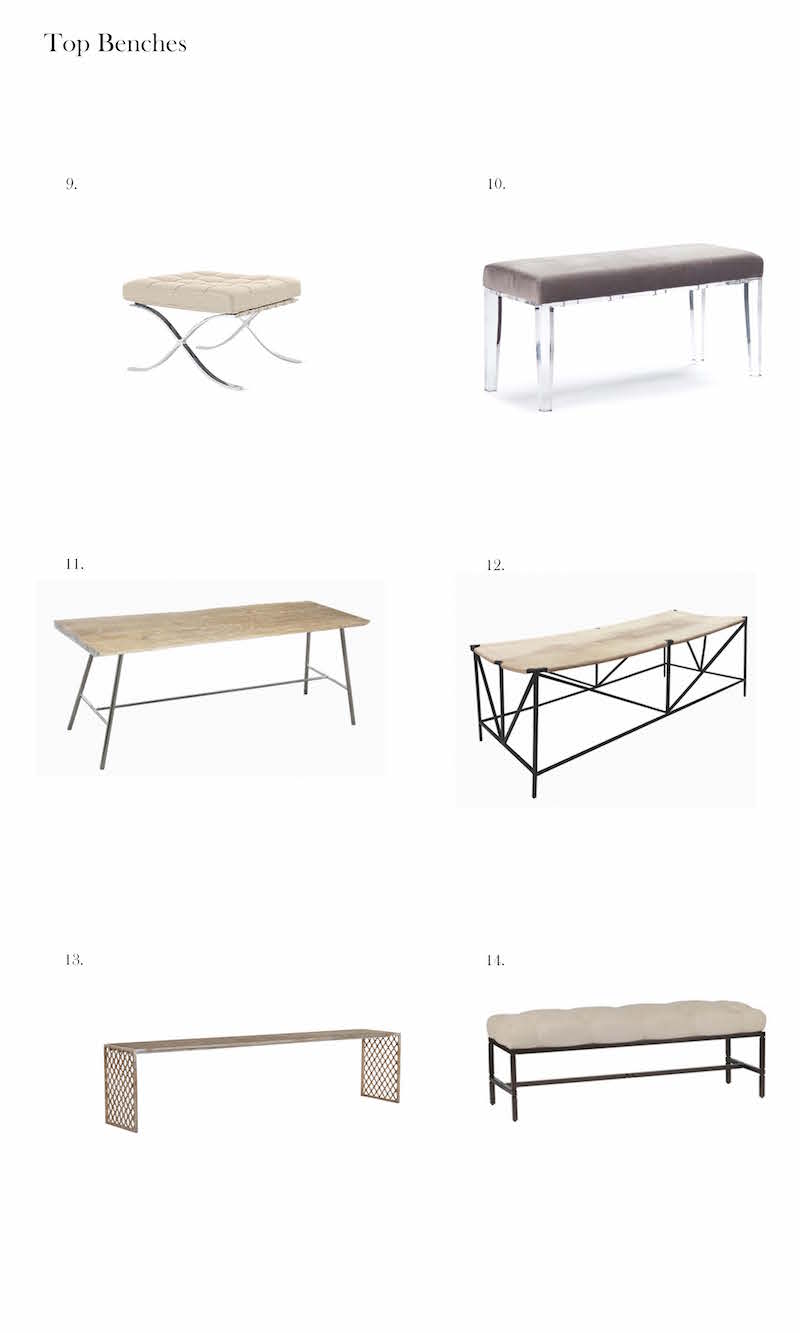 Top 20 Beautiful Benches COCOCOZY
